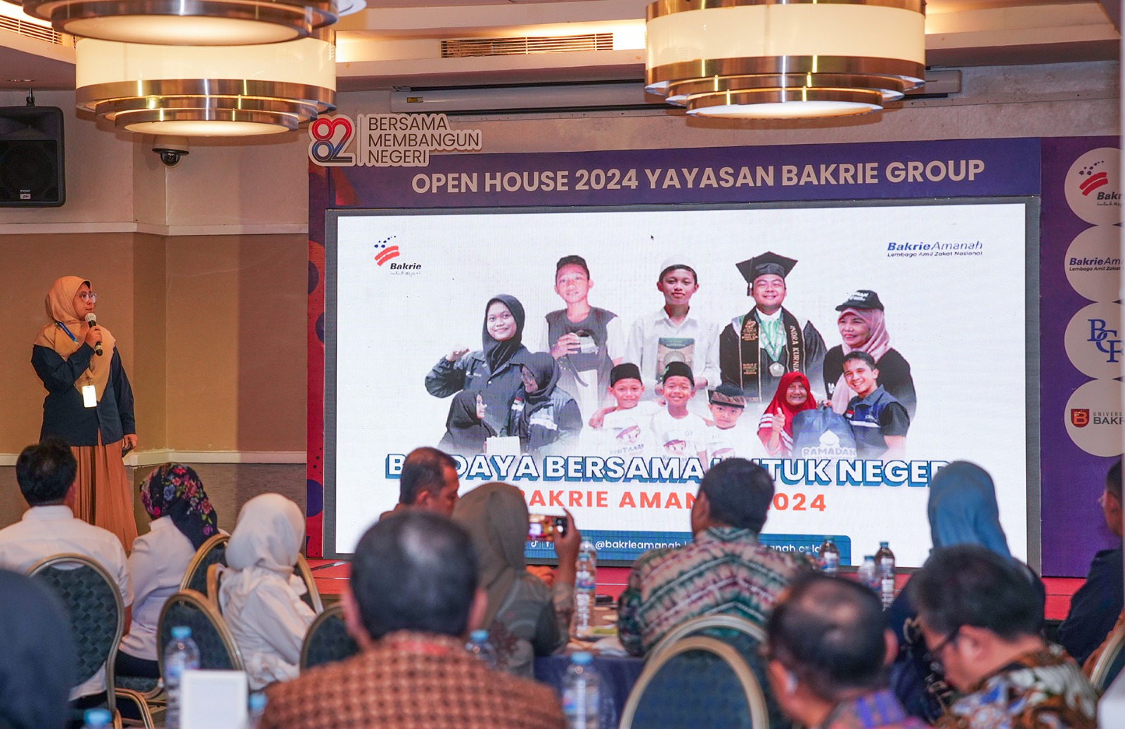 Bakrie Amanah Bersama Yayasan Bakrie Group Gelar Open House untuk ...